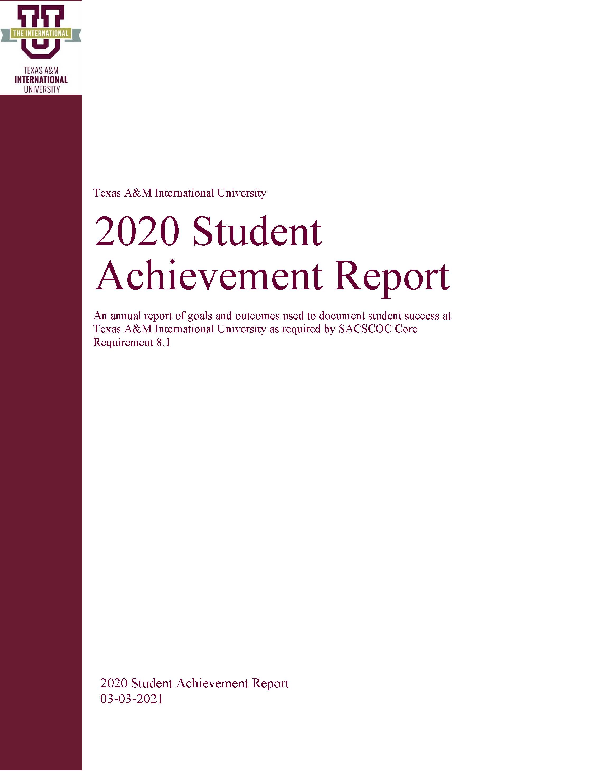 STUDENT ACHIEVEMENT