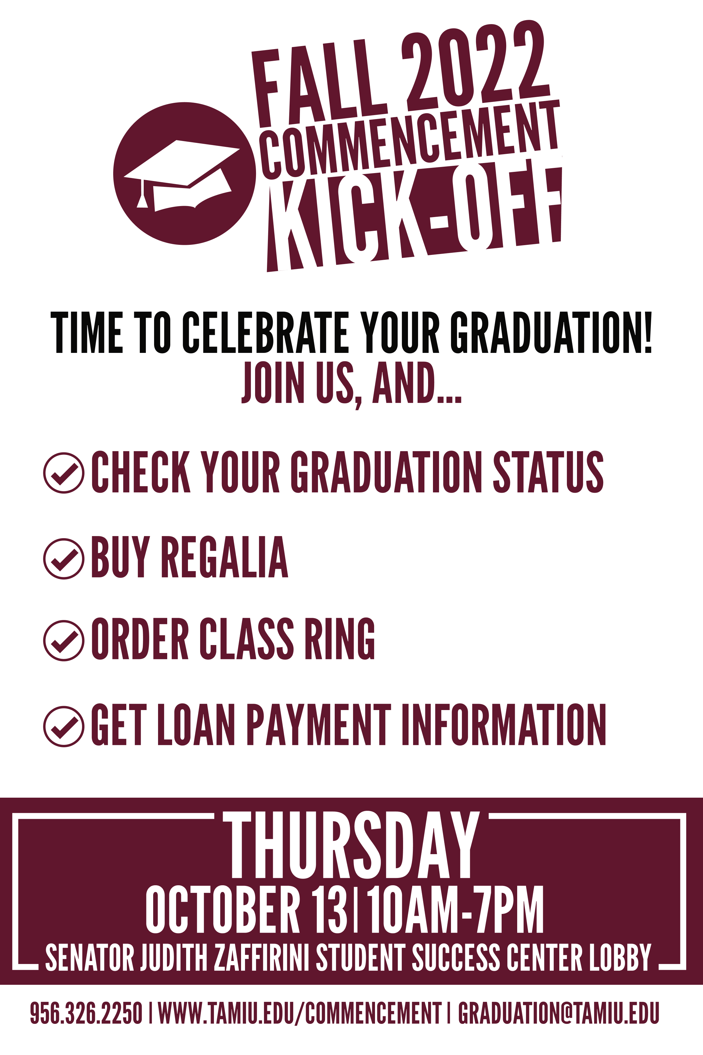 Commencement Kick-Off